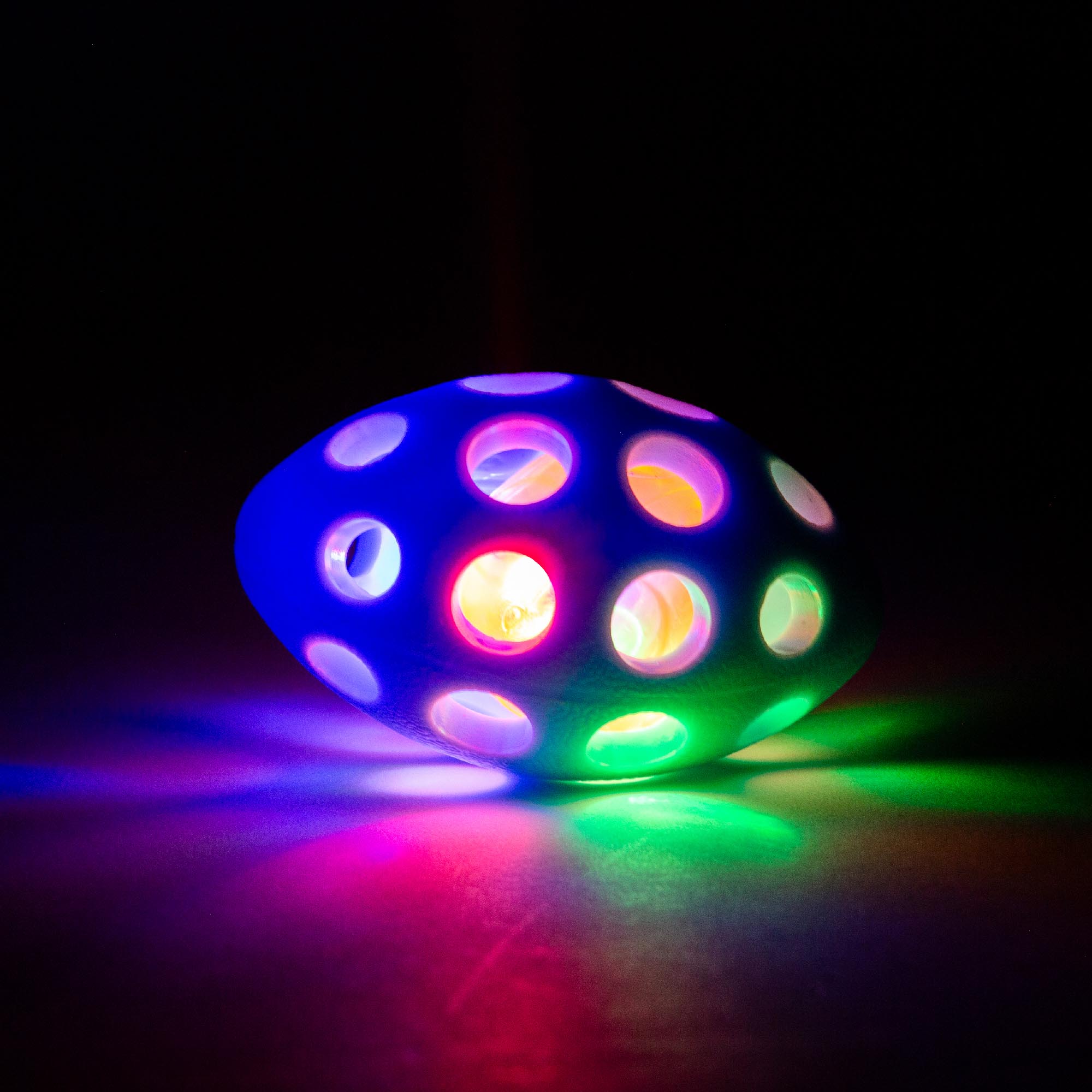 Small Bite Flashing Rugby Ball